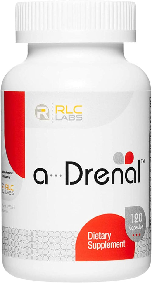 RLC, a-Drenal, Adrenal Support for Stress Relief and Energy, 120 Capsu ...